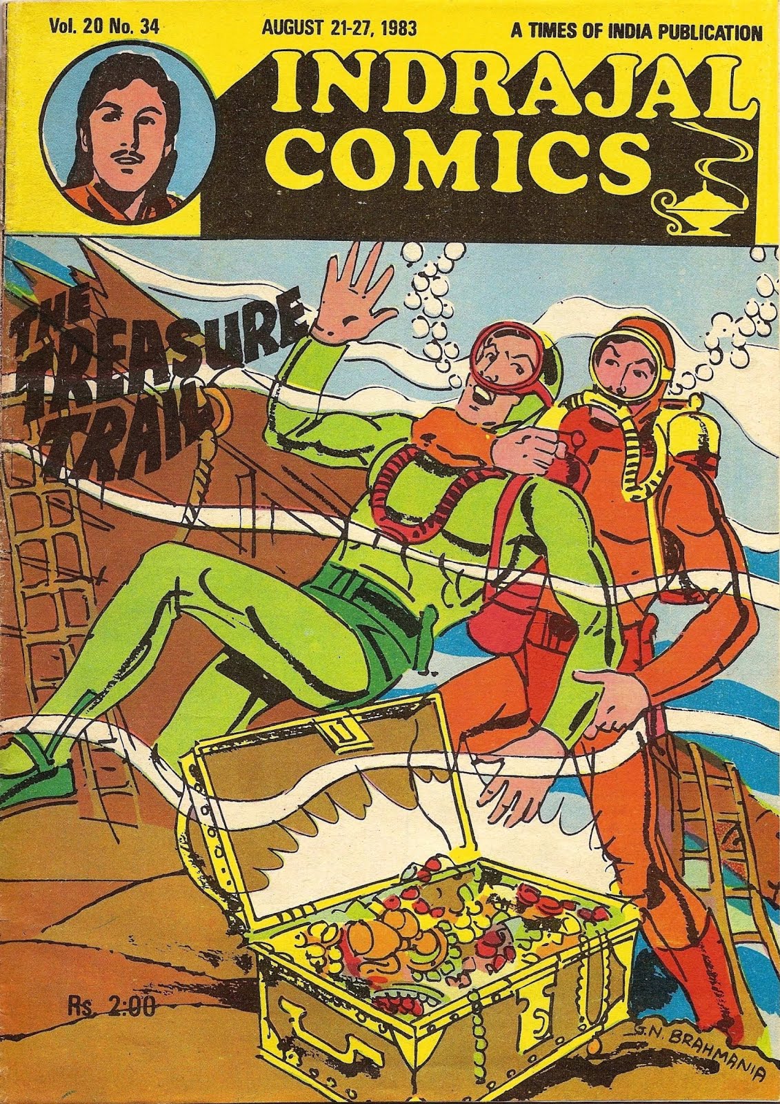 Indrajal Online: English Indrajal Vol 20 #31 to #40 - Best versions so ...