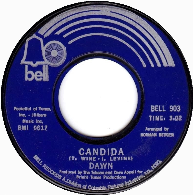 LA PLAYA MUSIC - OLDIES: TONY ORLANDO e DAWN - CANDIDA - 1971