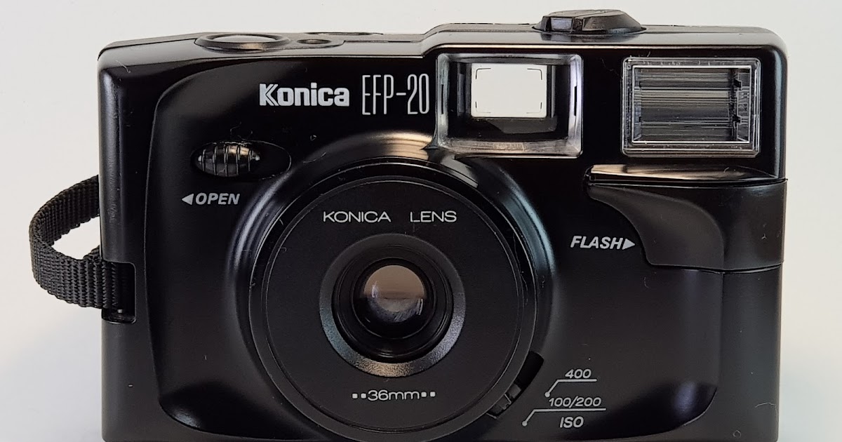 As Minhas Câmaras: Konica EFP-20 (1990)