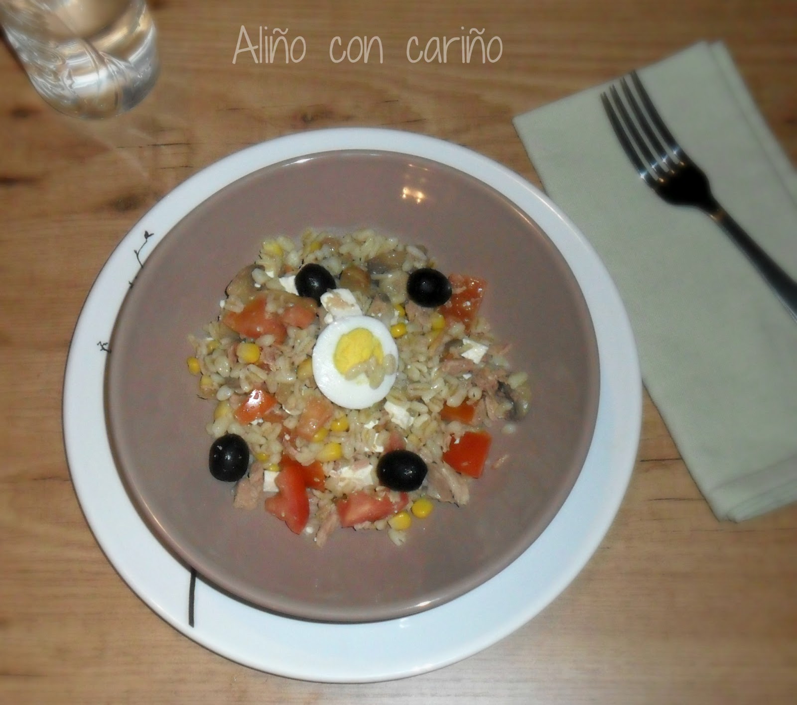ENSALADA DE TRIGO TIERNO | ALIÑO CON CARIÑO