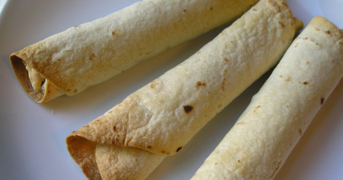 Creamy Chicken Baked Flautas ~ Edesia's Notebook