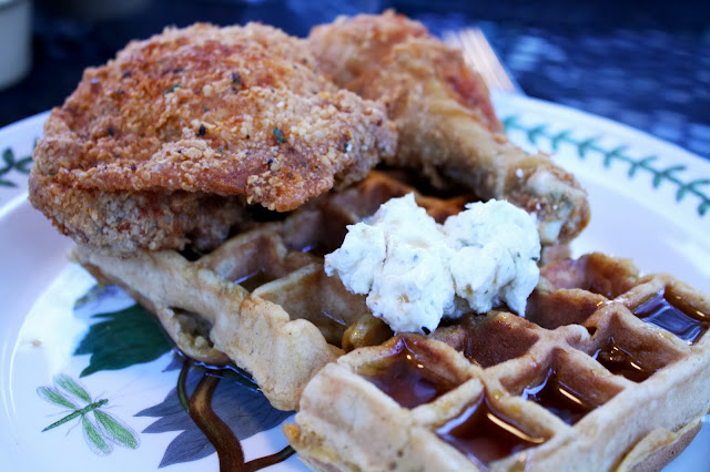 Northern Fried Chicken And Sweet Potato Waffles | Bevy Richmond