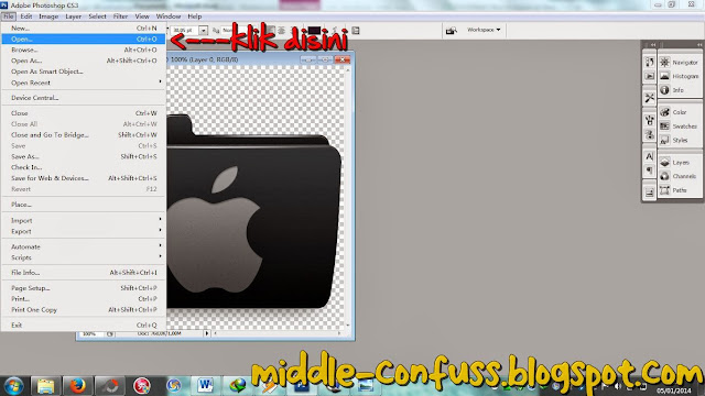 Cara mendesain folder Icon (Revision) - ♥Everlasting♥