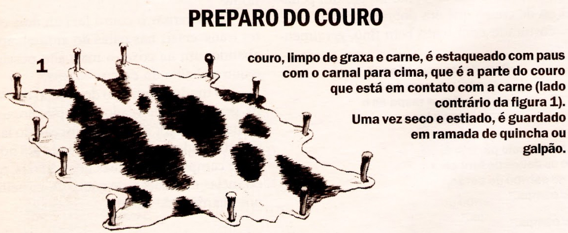 CHASQUE PAMPEANO: Trabalhando em couro- Preliminares para o uso do couro