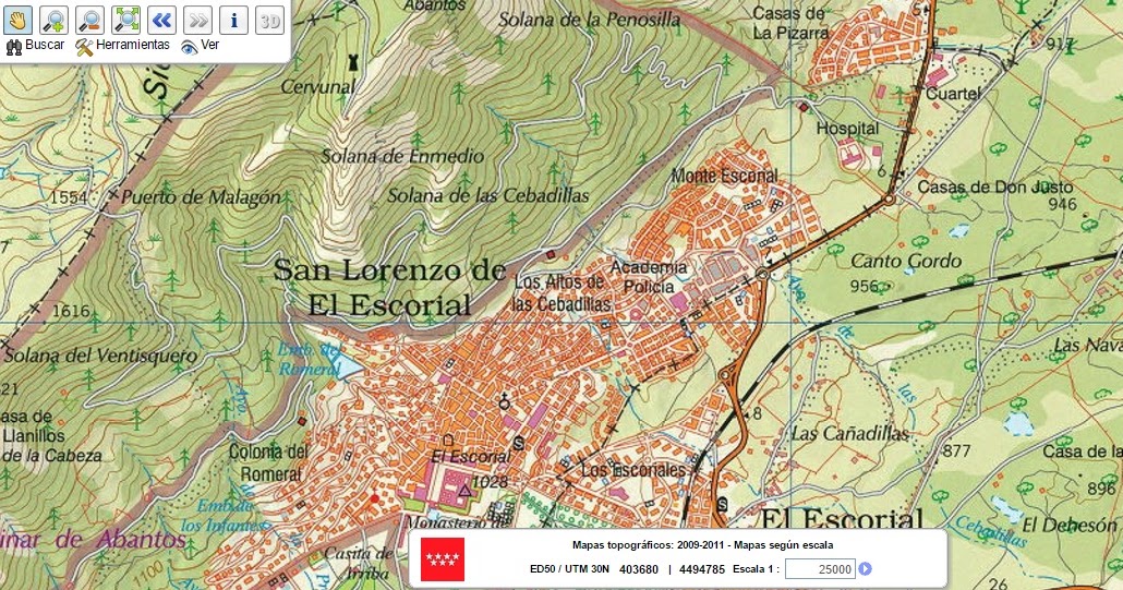 Geografía e Historia: Práctica. Mapa topográfico