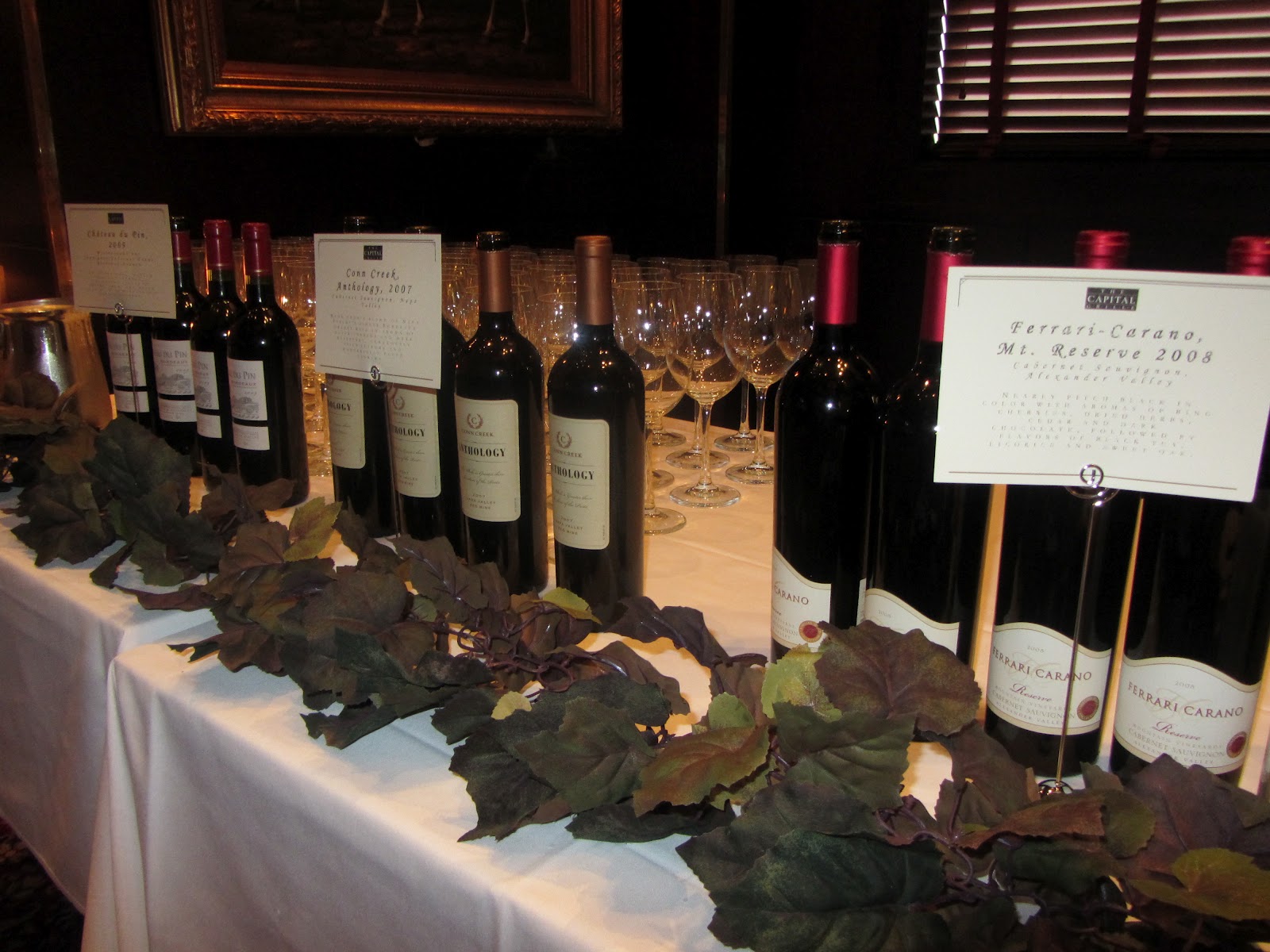 Capital Grille - The Generous Pour Summer Wine Event | I Run For Wine