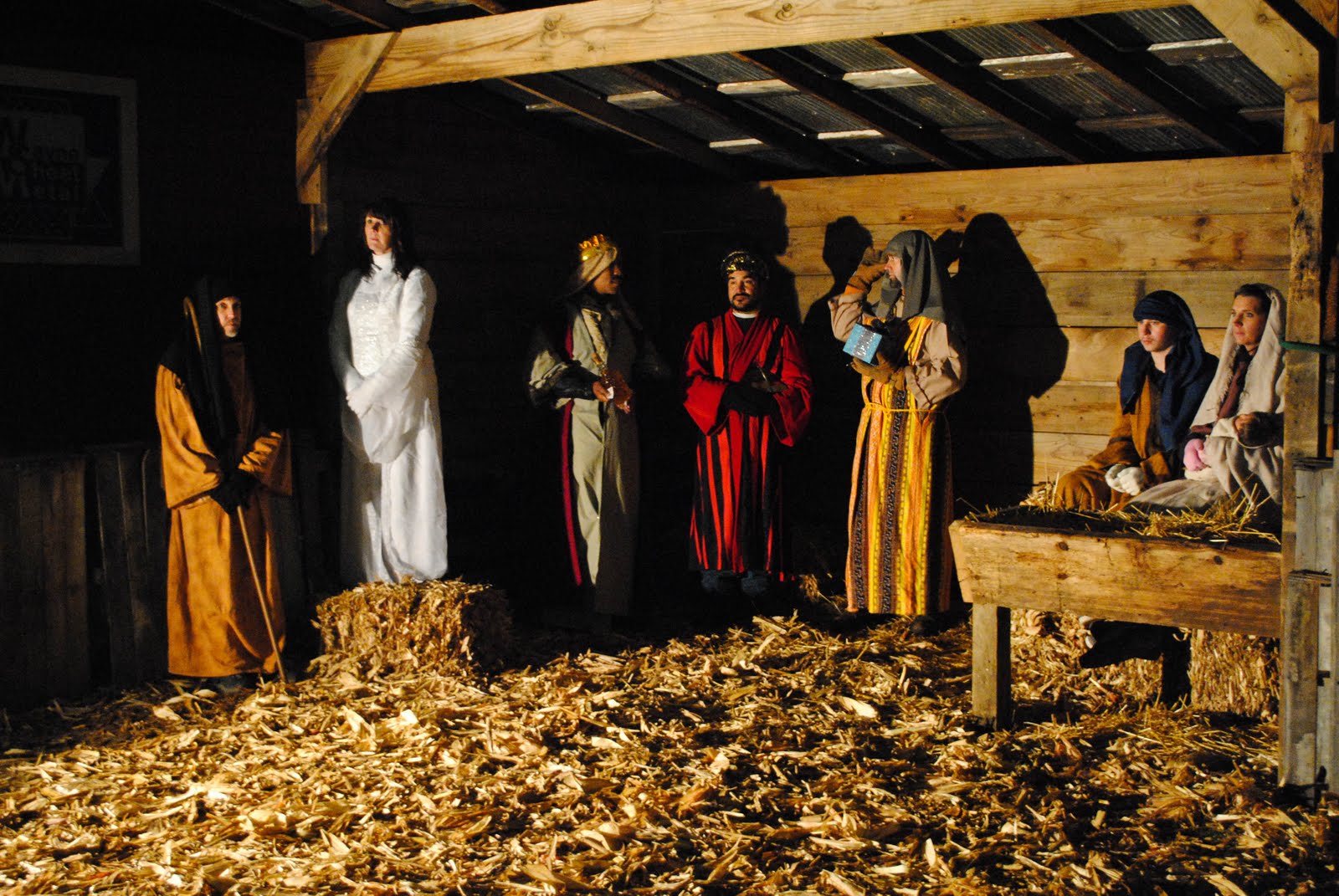 Gabe's Land: Live Nativity Scene