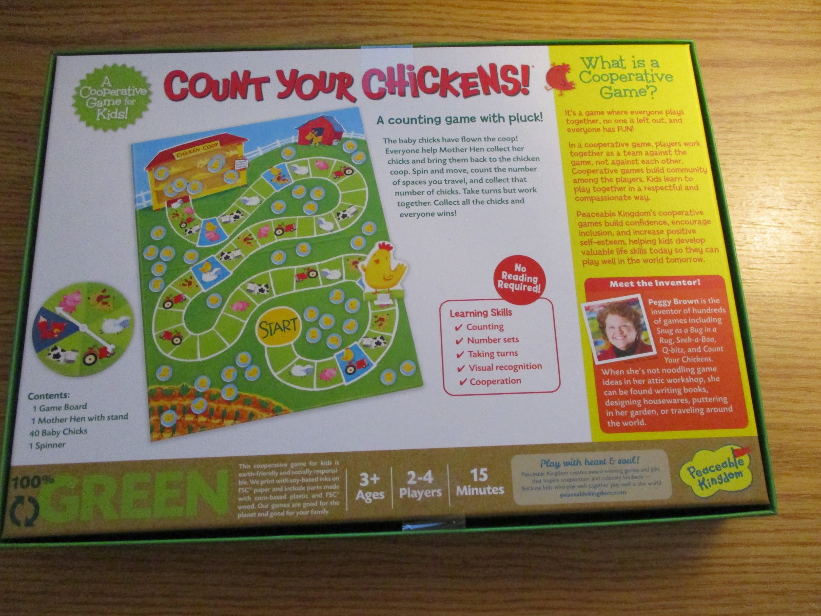 Missy's Product Reviews : Count Your Chickens! Board Game