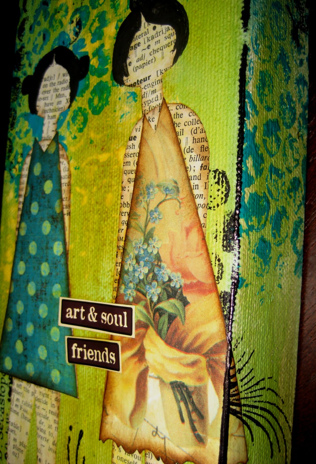 GOT ART?: Art & Soul Friends and a Couple of Tags