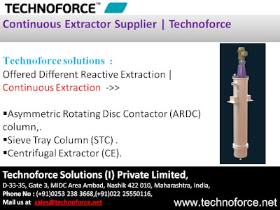 Continuous Extractor Supplier | Technoforce