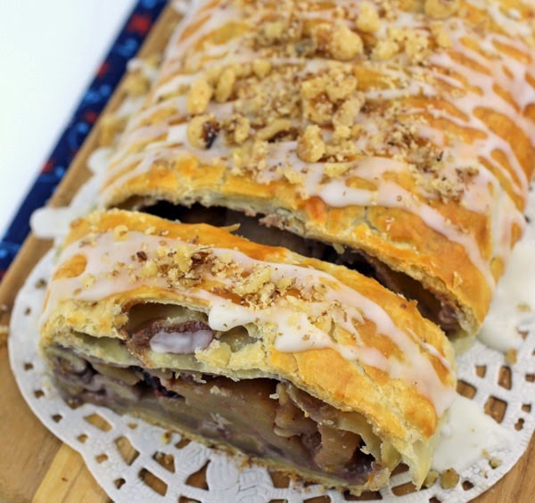 Puff Pastry Apple Strudel ~ Cooking time