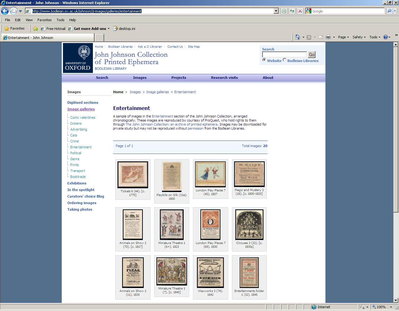 John Johnson Collection's Ephemera Resources blog: April 2012