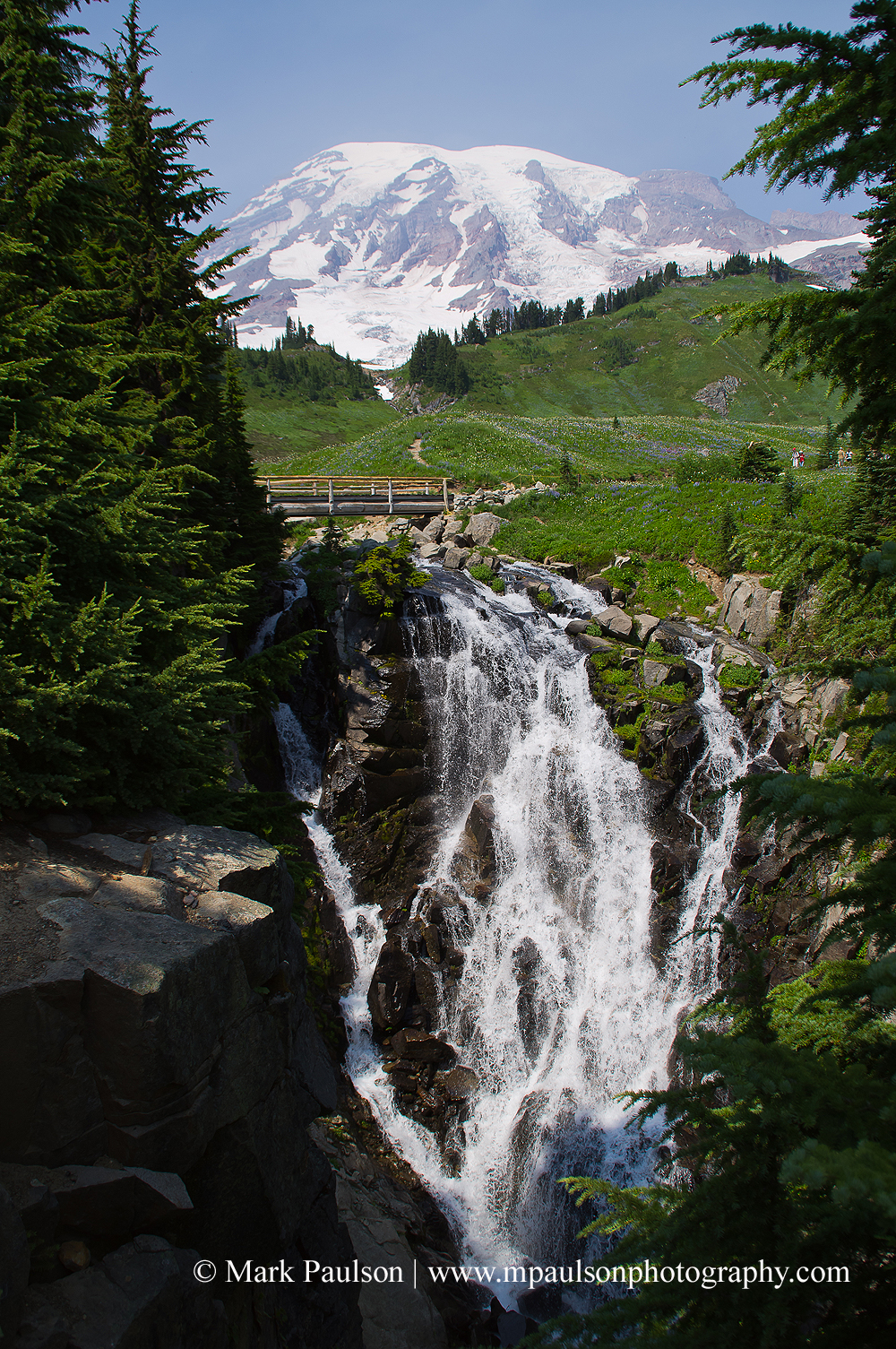 MAP Artistic Photography: Photo of the Day: Myrtle Falls with Mt ...