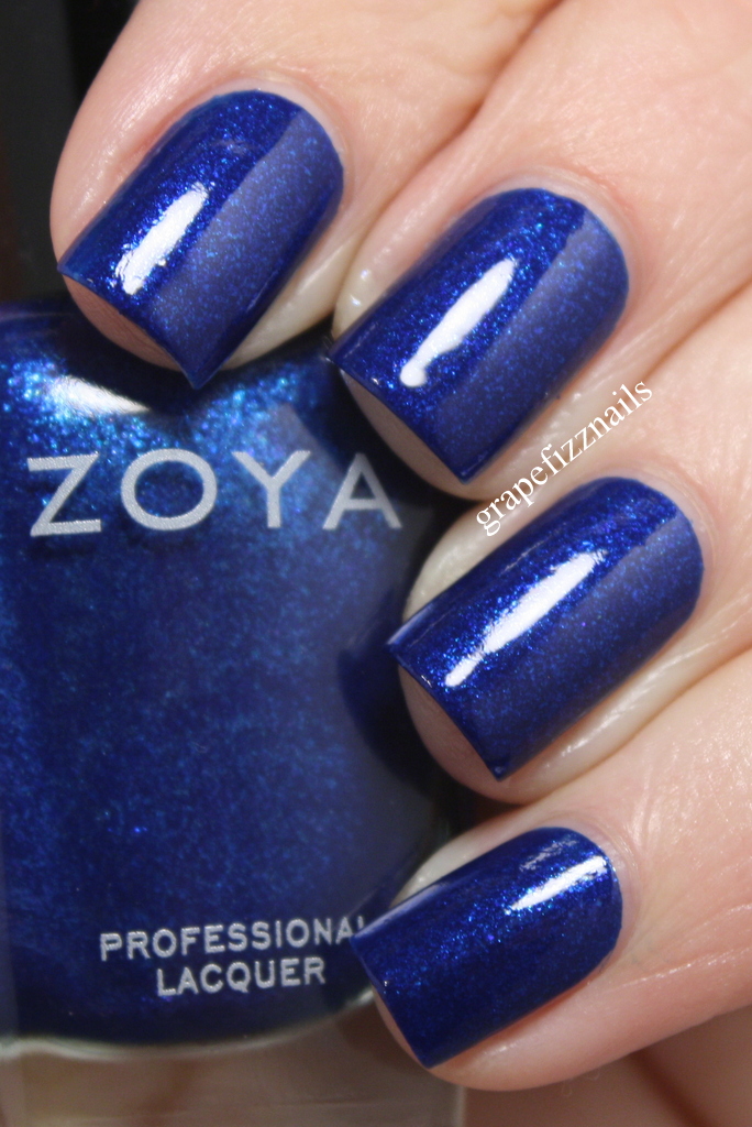 Grape Fizz Nails: Zoya Song