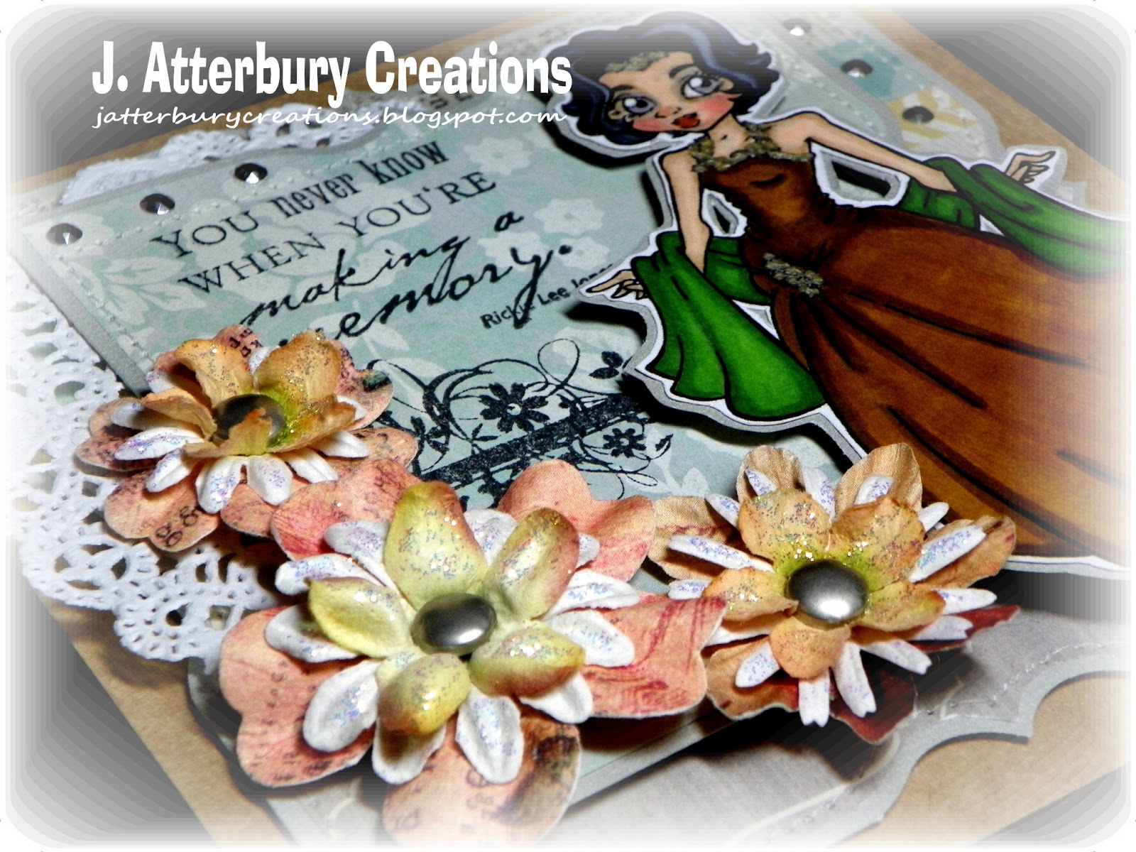 J. ATTERBURY CREATIONS: When You're Making a Memory Card---Time for ...