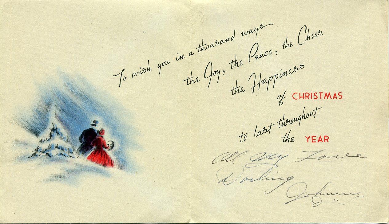 Letters From My Soldier: Our WWII Soldier Sends A Christmas Card to his ...