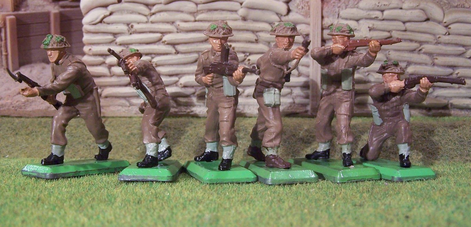 WWII Plastic Toy Soldiers: British Infantry - Part III