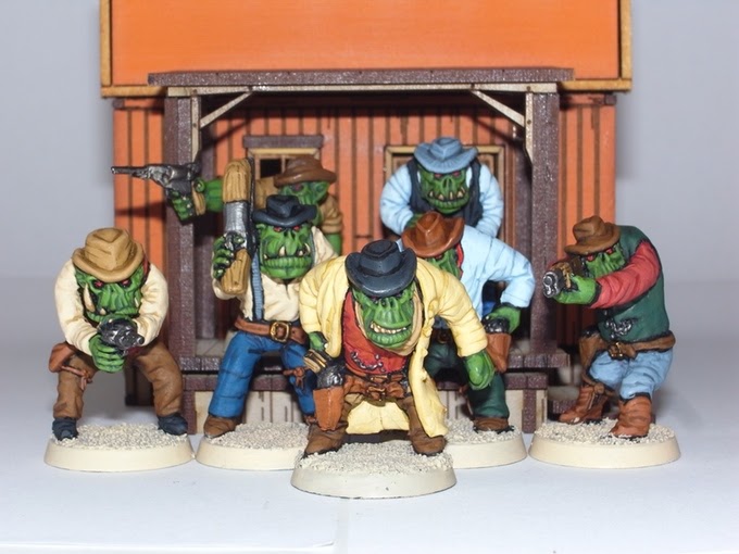 Gaming with the Gnomies: (Kickstarter) 28mm Wild West Orcs