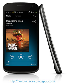 Sony Walkman for Galaxy Nexus | Nexus Hacks
