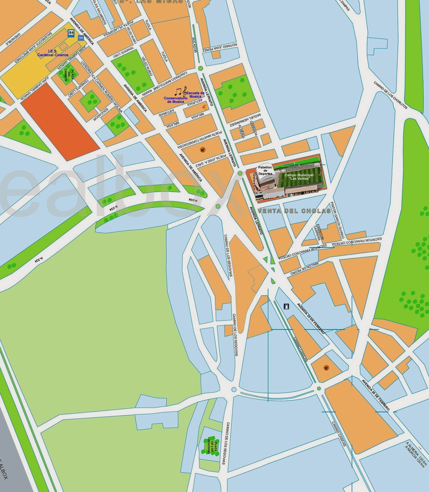 tuguiadealbox: Plano de Albox