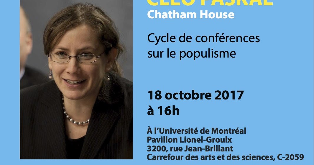 Cleo Paskal Reports: Presentation: Populism and Foreign Policy in India ...