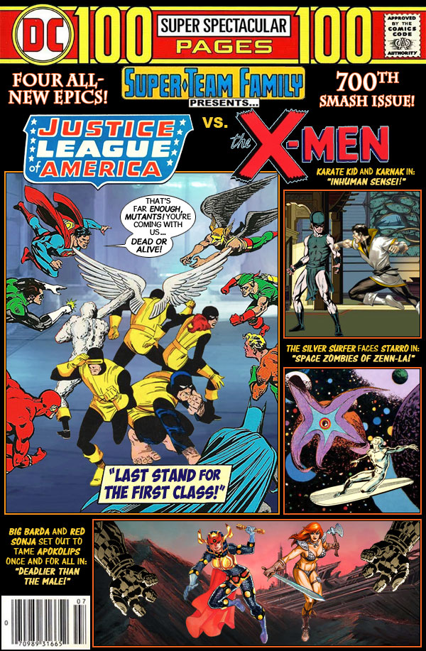 Justice League Vs X Men