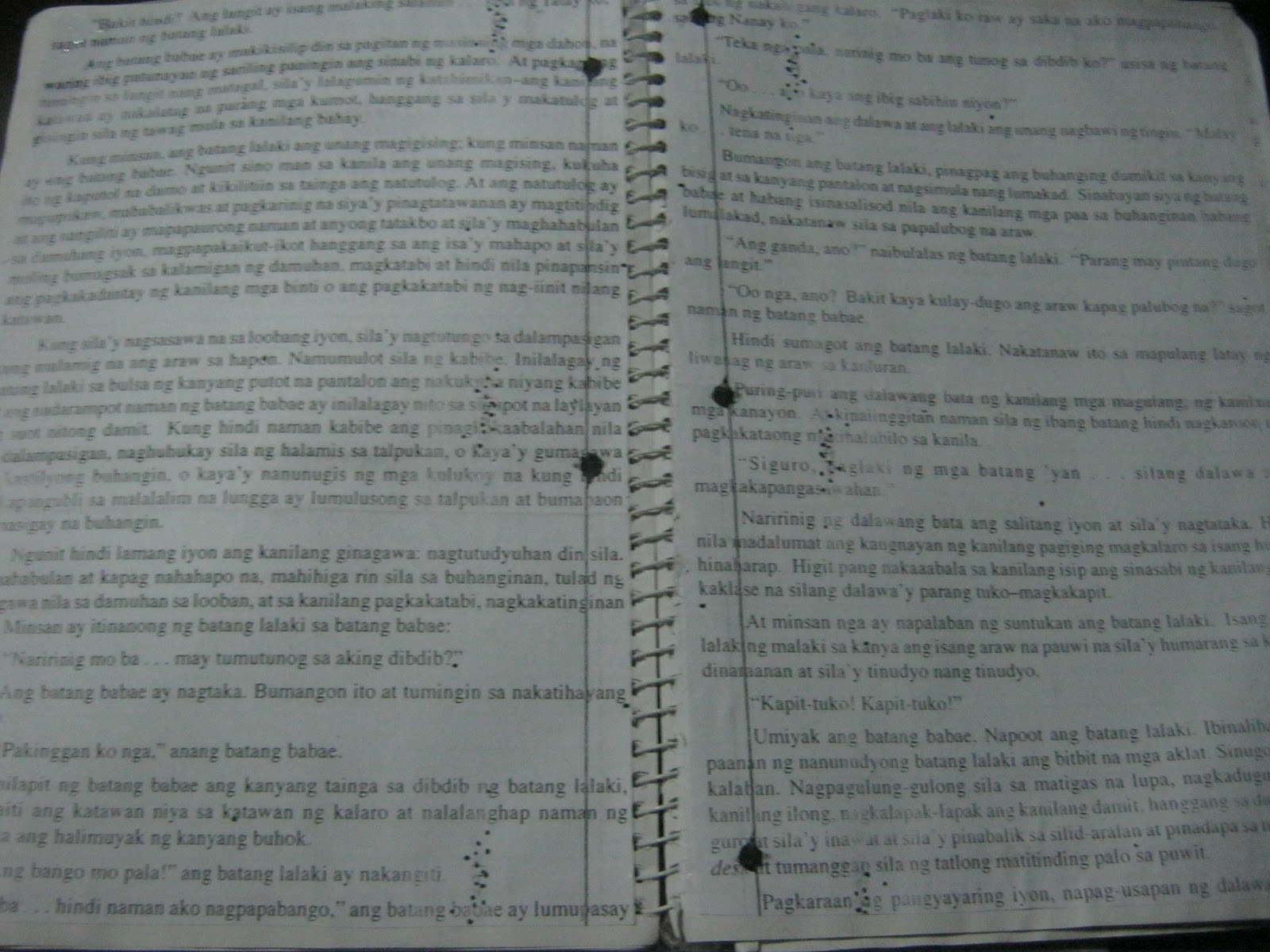 *Blog sa FILIPINO III* : Sa Bagong Paraiso