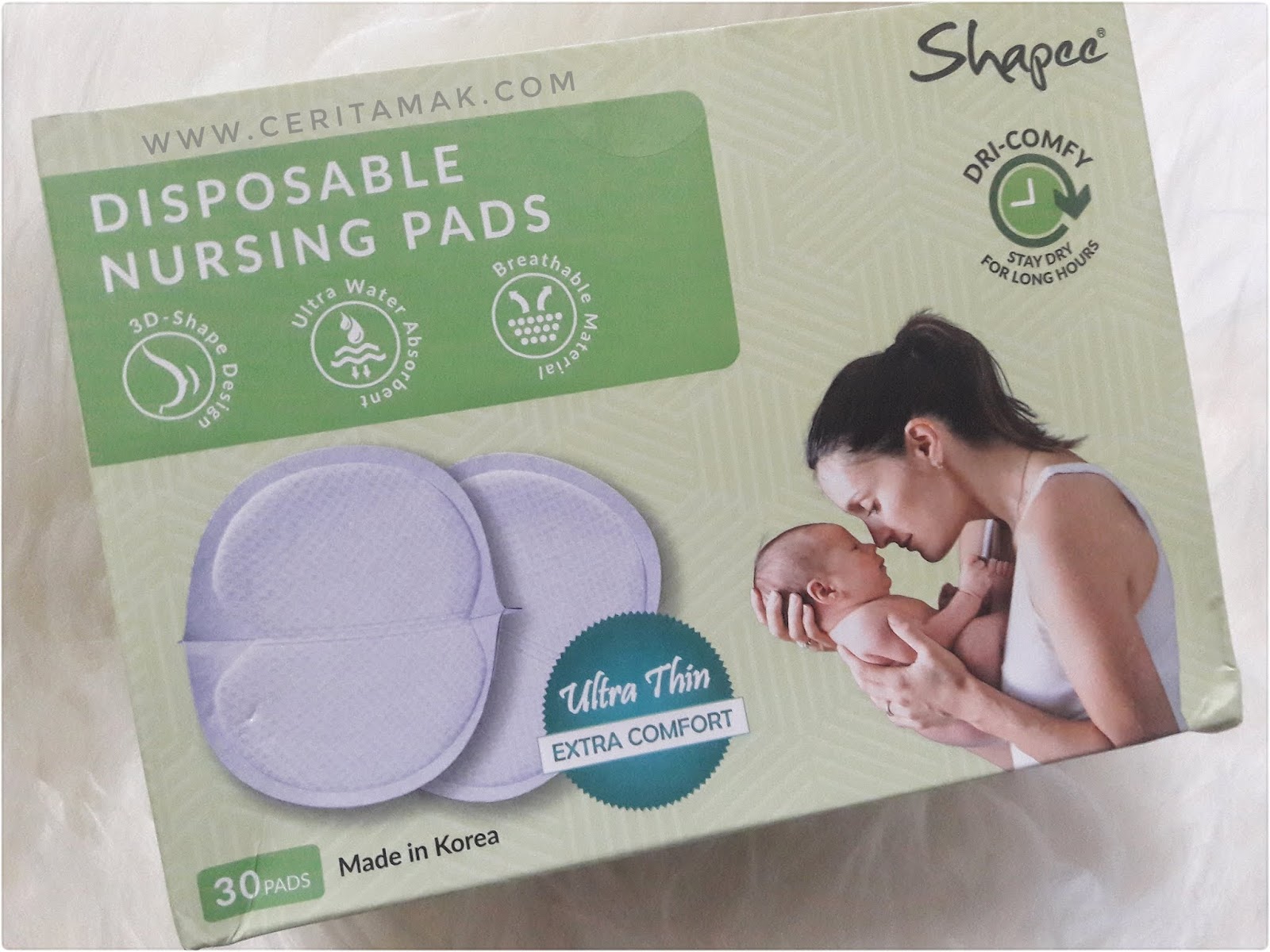 Shapee Disposable Nursing Pad Untuk Ibu Menyusu - #CeritaMak