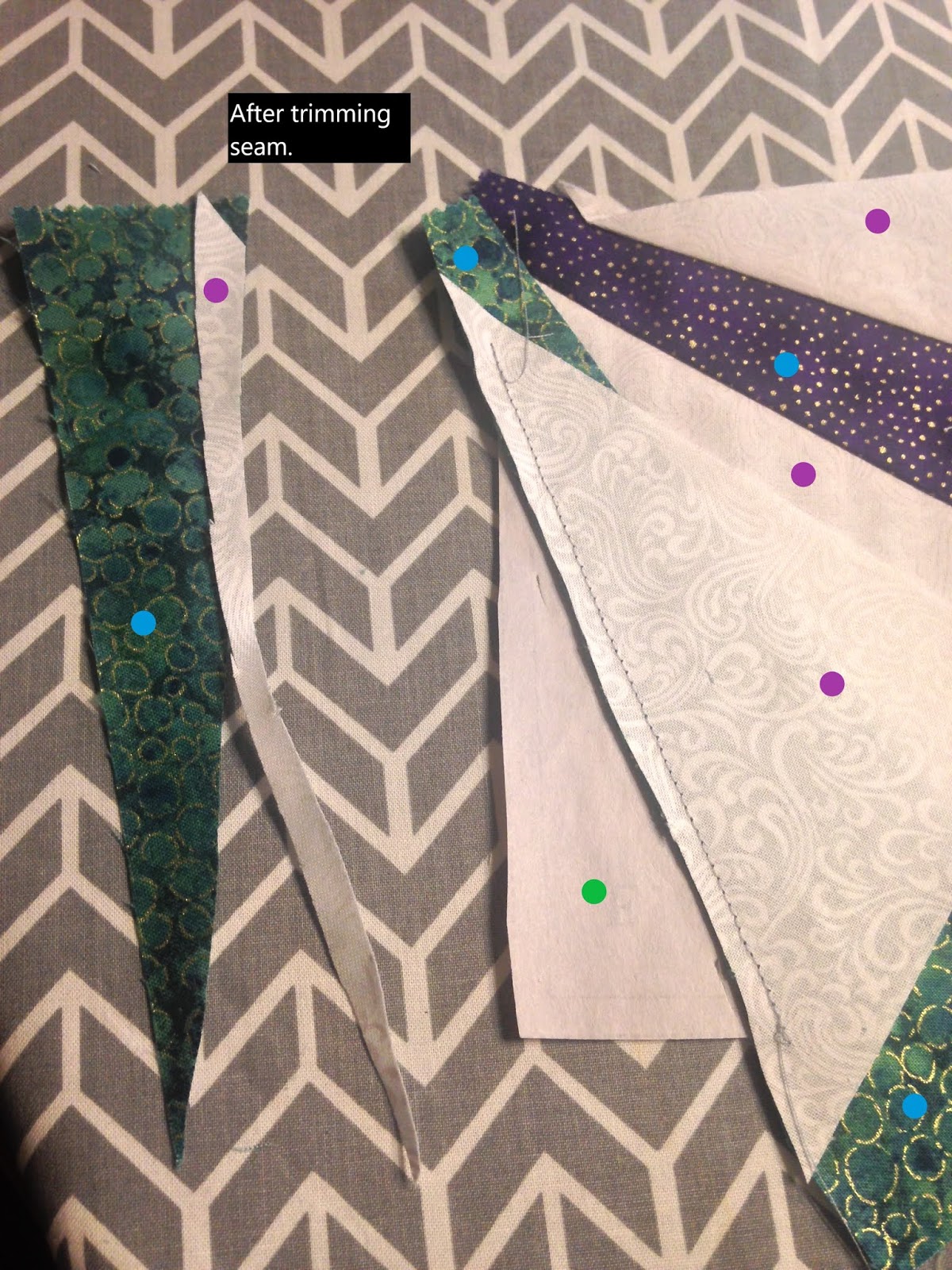 Tutorial: Paper Piecing Endless Chain Quilt Block