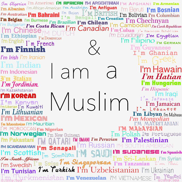 Islam and all it's beautiful colours. Alhamdulillah I am a Muslim ...