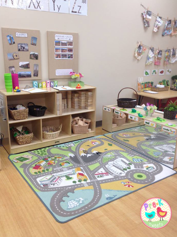 Pre-K Tweets: Learning Centers Blog Hop Series: Blocks Center