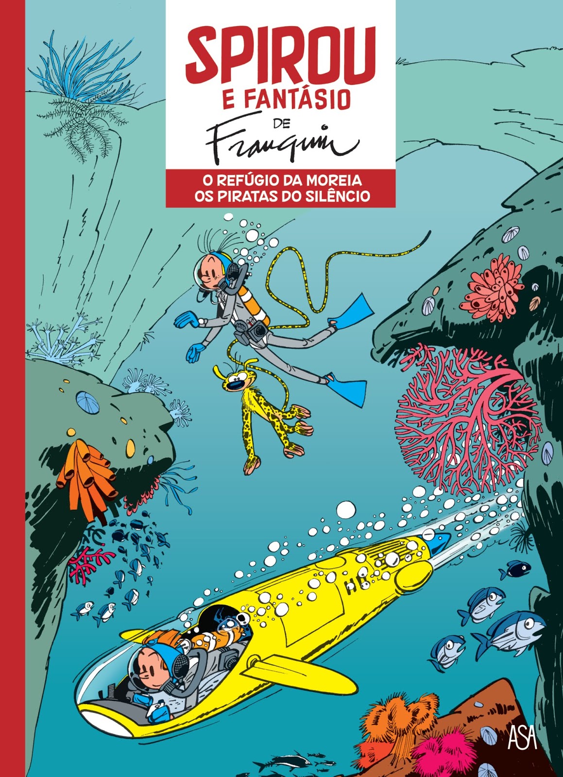 notas bedéfilas: A Colecção Spirou e Fantásio de Franquin está a chegar!