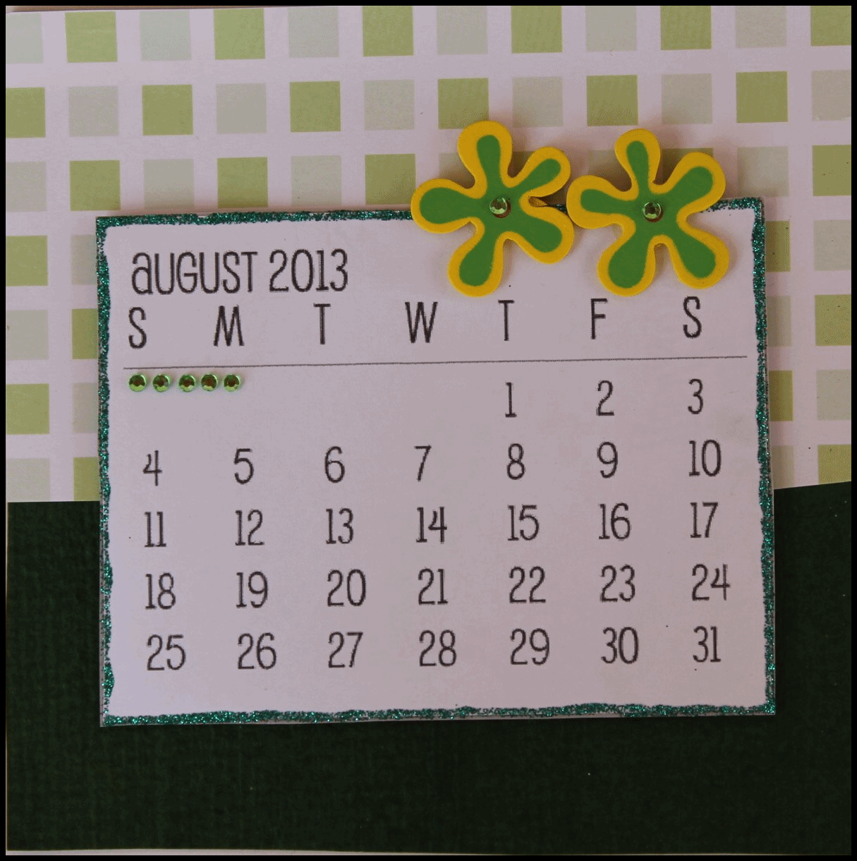 Paper Fantasees - The Craft Blog: Handmade Calendar 2013