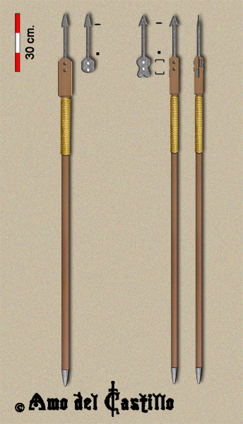 AMO DEL CASTILLO: El PILUM, evolución y tipologías. El PILUM republicano