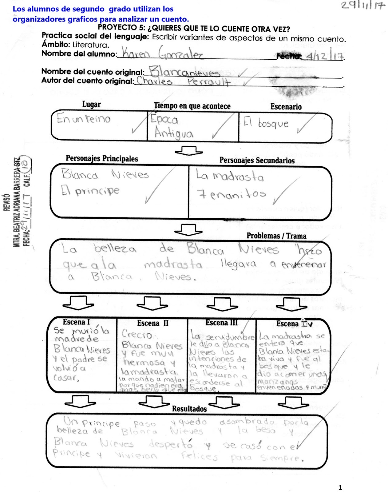 ACTIVIDADES DE SEGUNDO GRADO FICHA UNO (OCTUBRE-NOVIEMBRE)
