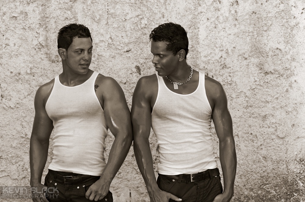 ADONIS NARCISSUS: ORLY AND INDO AT HE GARAGE, BY KEVIN SLACK