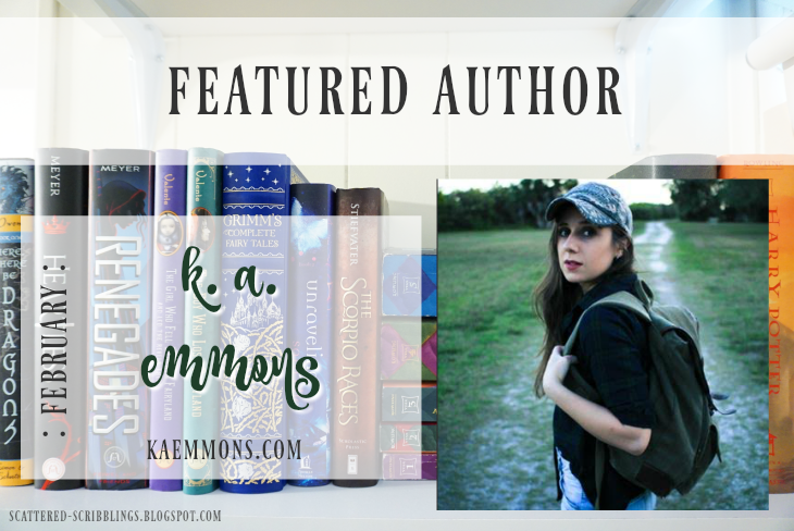 Featured Author - February // K.A. EMMONS | Savannah Grace Writes ...