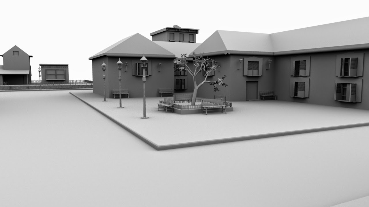 3D Works: Exterior Modeling in Maya