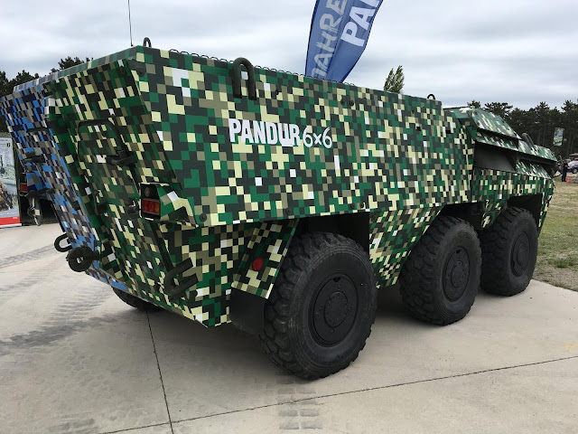 Below The Turret Ring: Austrian Pandur projects progression