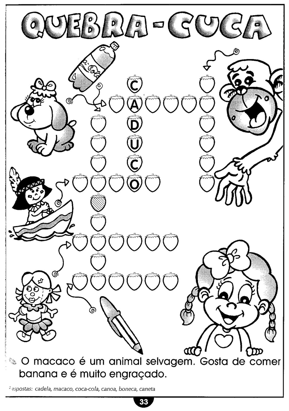 Atividades De Alfabetização Segundo Ano - FDPLEARN