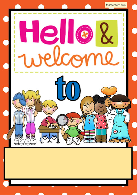 teacherfiera.com: WELCOME TO CLASS BANNER / POSTER