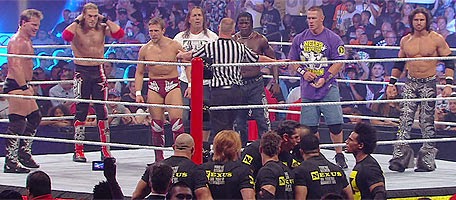 Historia del Wrestling: Team WWE vs Team Nexus, WWE SummerSlam 2010