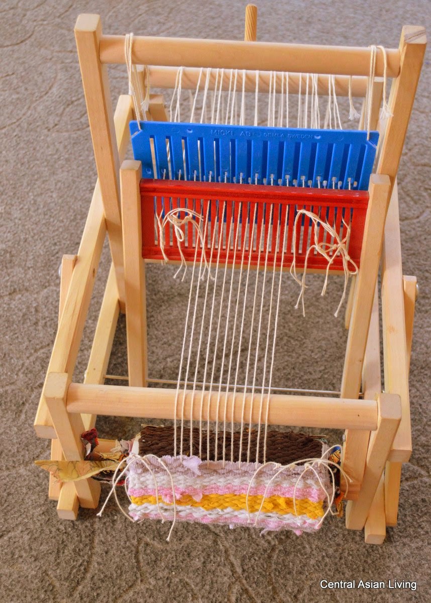 Central Asian Living: Finnish weaving loom for kids