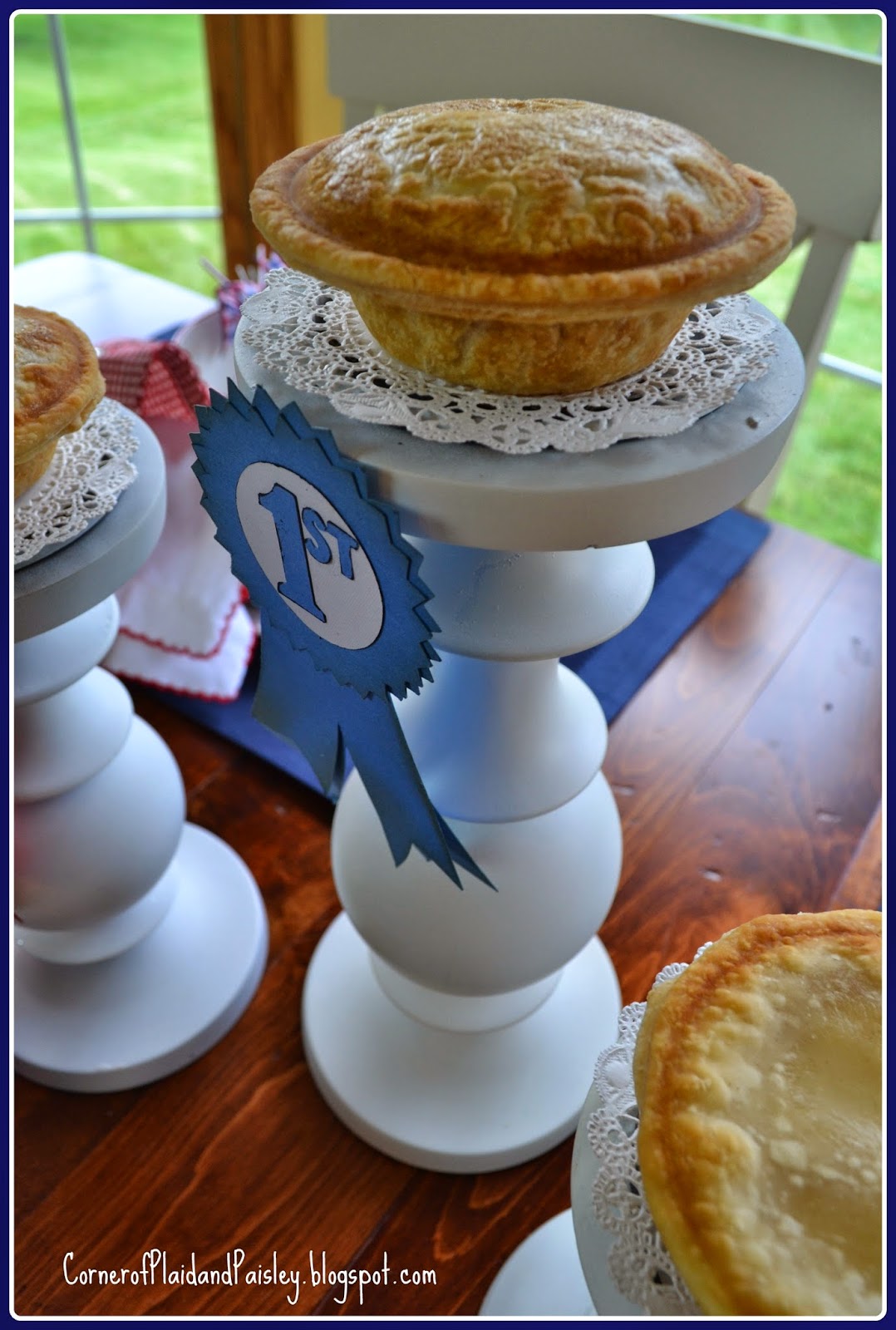 4th of July and Apple Pie - Corner of Plaid and Paisley