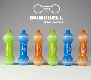 Design Journal: Dumbbell Sports Drink Packaging