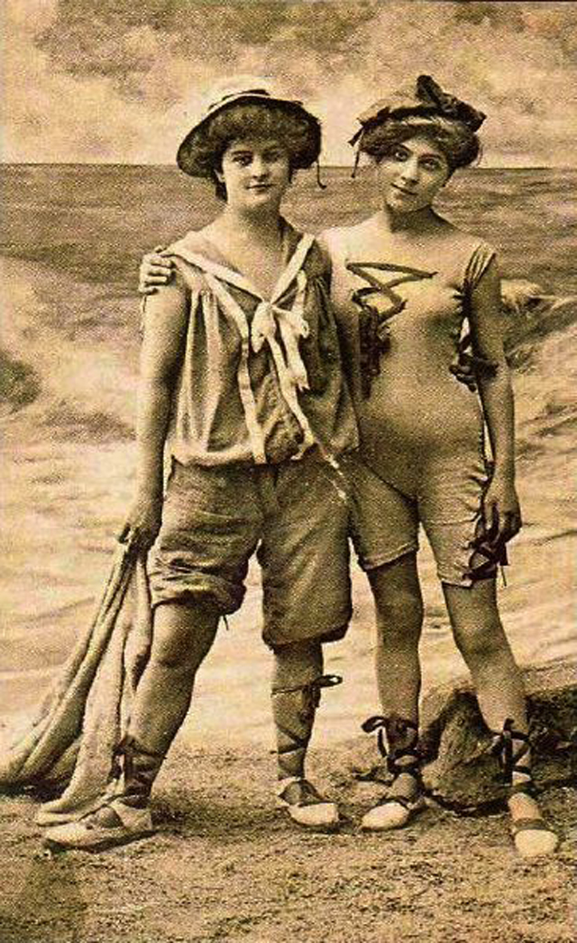 Victorian Bathing Suit Fashion The Most Cumbersome Swimwear Of All