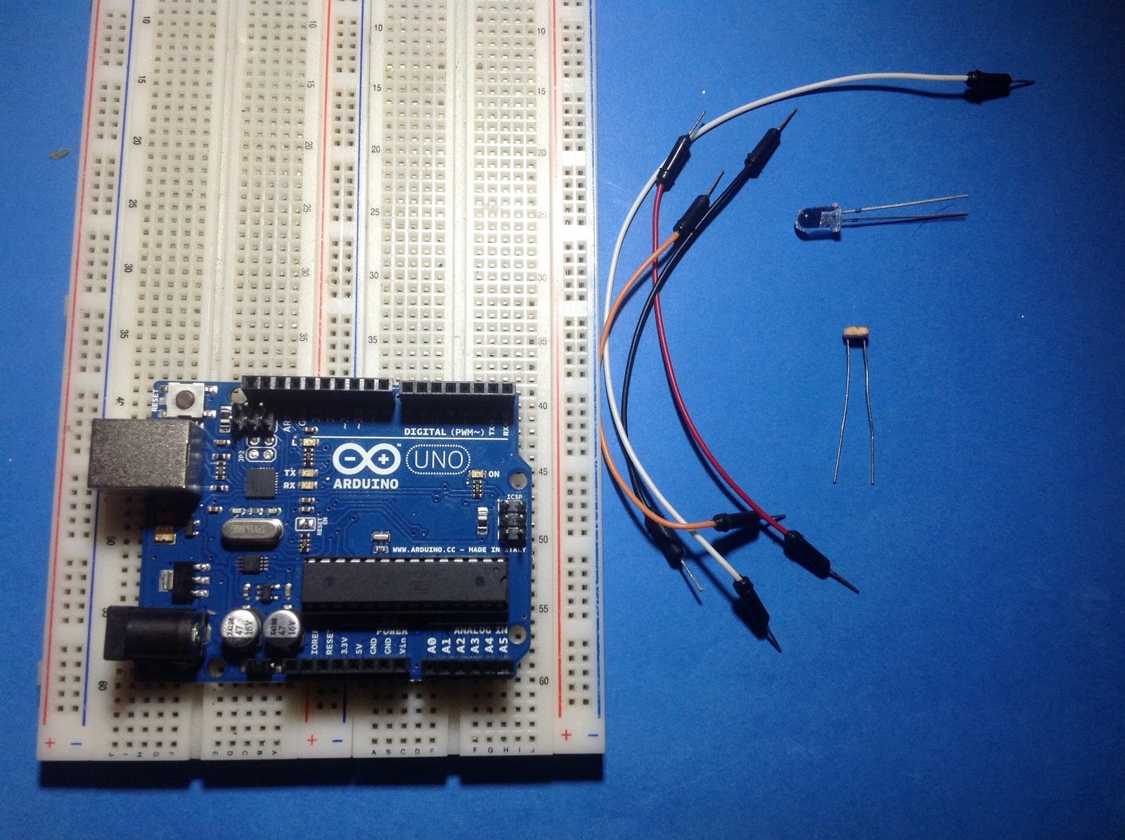 Arduino Brasil : Arduino - Criando a sua foto-celula (1/2)