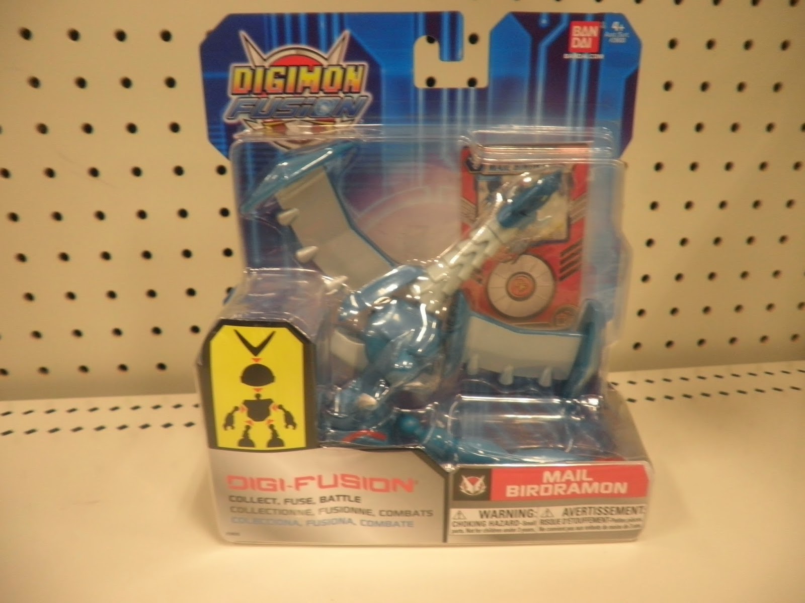 Digital-Ranger's Blog: Toy Review: Digimon Fusion DigiFuse Mailbirdramon