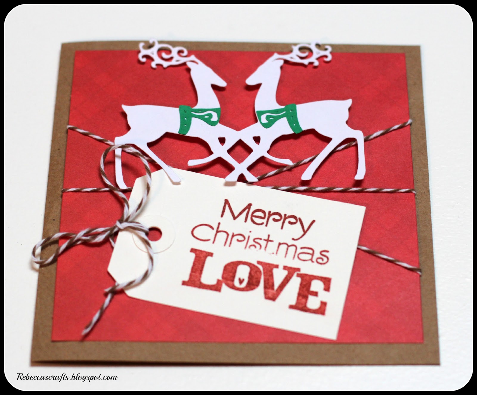 Rebecca's Crafts: Merry Christmas