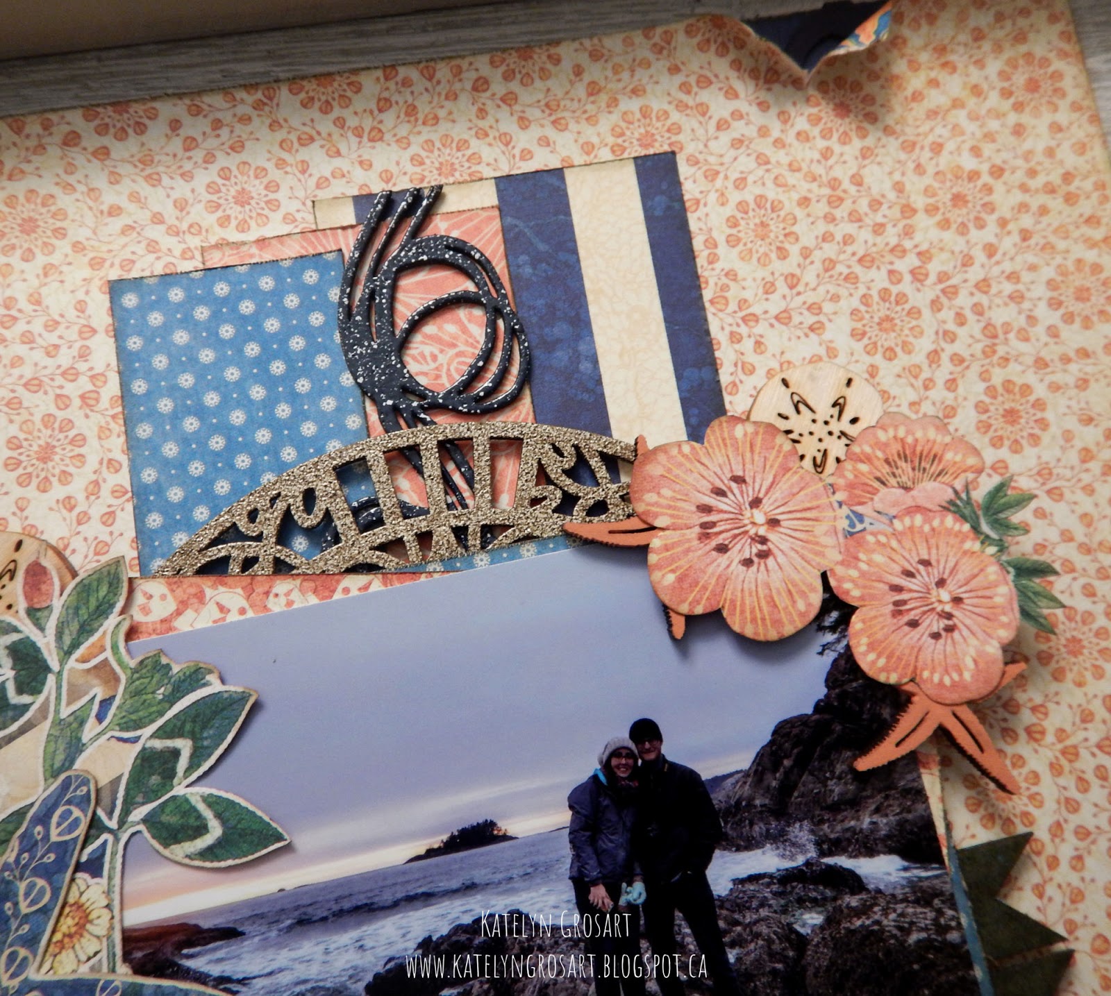 Southern Ridge Trading Company: Seaside Scrapbook Layout with Katelyn ...
